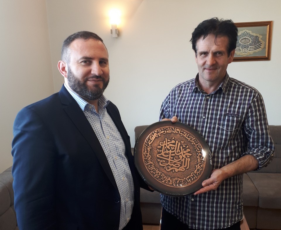Prijem za Mustafu Mustačevića - Medžlis Islamske zajednice Tuzla